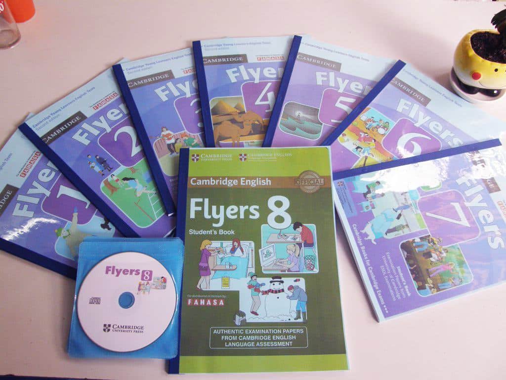 Cambridge Flyers (YLE Flyers) trọn bộ 9 cuốn - Crackman