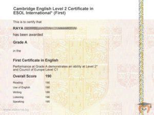 First Certificate in English (FCE Cambridge) – Bộ sách luyện thi B1/B2