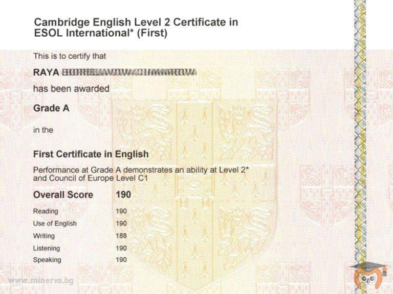 First Certificate in English (FCE Cambridge) – Bộ sách luyện thi B1/B2